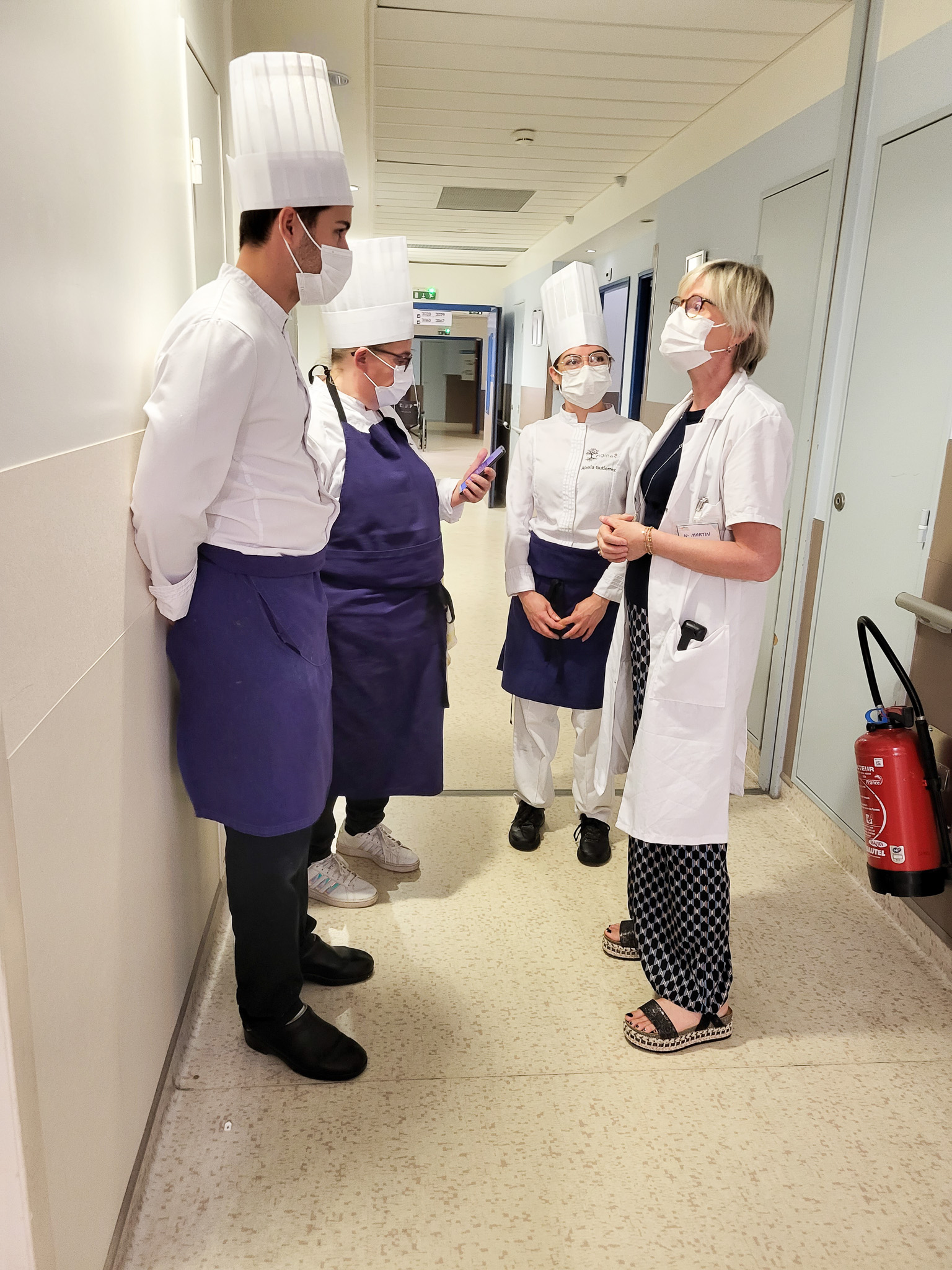 Le chef étoilé Adrien DESCOULS propose un repas gastronomique au Centre ...